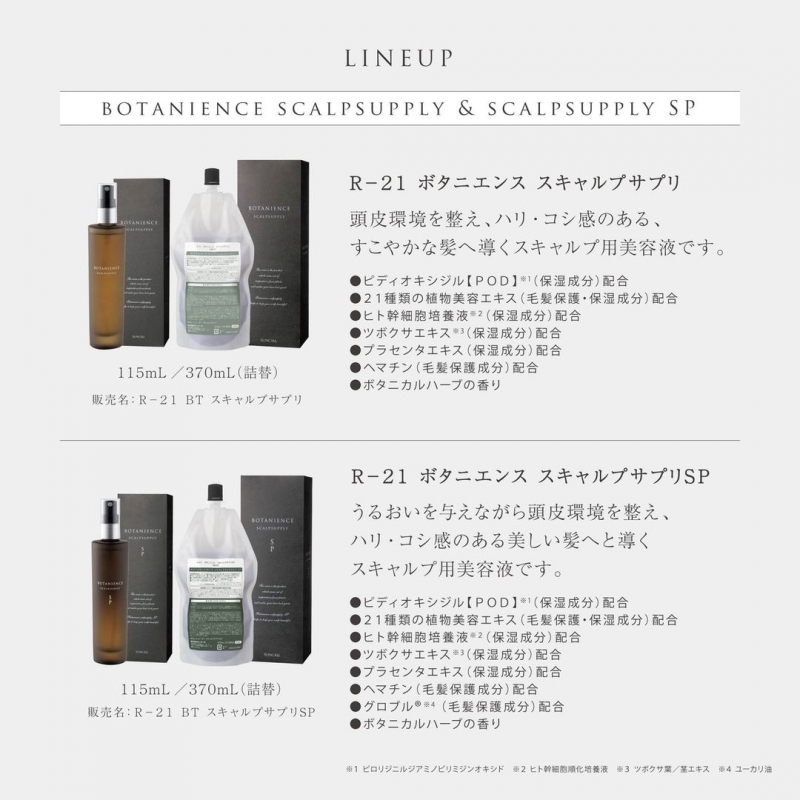 R-21 ボタニエンス スキャルプサプリ 115ml - WEBPP | ピーカチ通販・テイクアウト